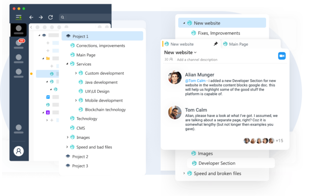 Team Messaging and Collaboration Platform for an ambitious technology ...